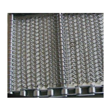 Quality 0.5mm-4mm Balanced Spiral SS Wire Mesh Belt Conveyor For Bakery Tunnel Oven for sale