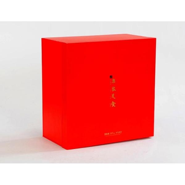Quality Luxury Rigid Slide Cardboard Drawer Gift Box Black And Red With Foam Insert for sale