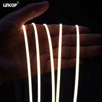 Quality Cutting Flexible Cob Led Strip 3mm 5mm 90 Ra Single Color Linear Light for sale