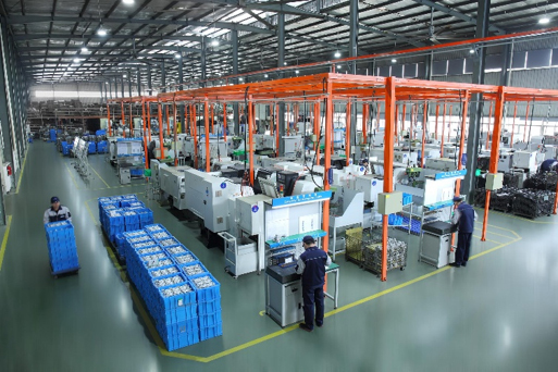 TAKUMI spark plug factory production line
