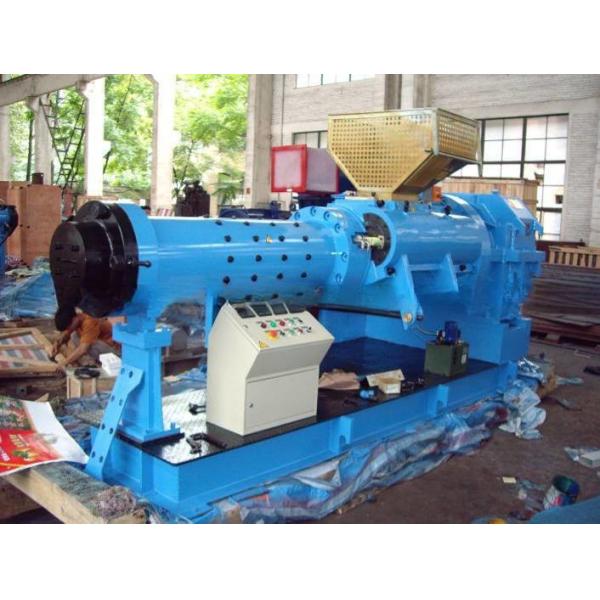 Quality hot feed and cold feed pin barrel rubber epdm extrusion machine with degassing for sale