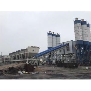 Quality Stationary Concrete Batching Plant Wet Mix Ready Mix Concrete Plant 60m3/H for sale