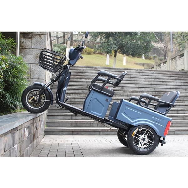 Quality 2 Passengers 60V 20Ah 3 Wheel Sit Down Scooter for sale