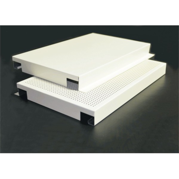 Quality Custom Perforated Metal Ceiling Tiles Panels E Shaped For Drop Down Ceiling , for sale