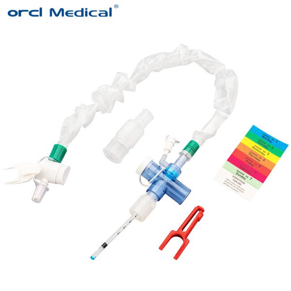 Quality Medical Disposable Single-Use Hospital Sterile PVC Closed Suction Catheter for sale