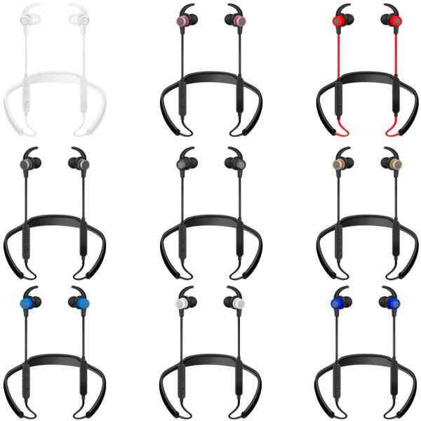 Quality V5.0 Bluetooth Neckband Headphones 80mAH Wireless Neck Earphone for sale