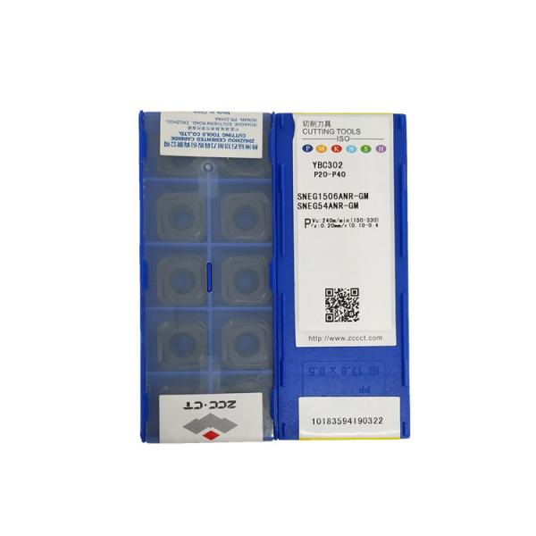 Quality SNEG1506ANR-GM YBC302 Carbide Insert Milling Cutters / Carbide Tool Inserts for sale