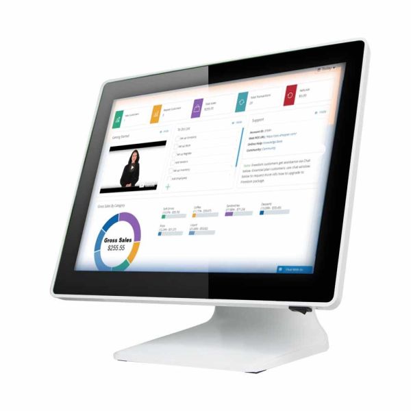 Quality Win10 Pro J1900 Windows Pos Terminal Touch Screen Cash Register for sale