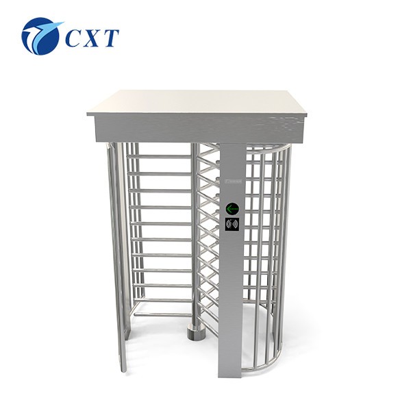 Quality 25-30 Person/Min 120-Degree Rotation Stainless Steel Full Height Turnstile with Anti Collision for sale