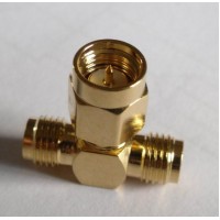 Quality SMA RF Coaxial Connector, SMA Three Way RF Connector for sale