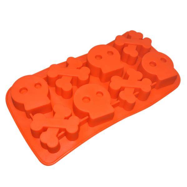 Quality Orange Fondant Silicone Cake Mold Customized Sizes Sustainable For Decorating for sale