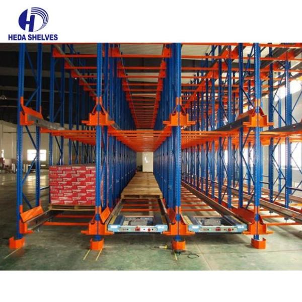 Quality Storage Shuttle Racking System  2500mm 2300mm Heavy Duty Industrial Racking for sale