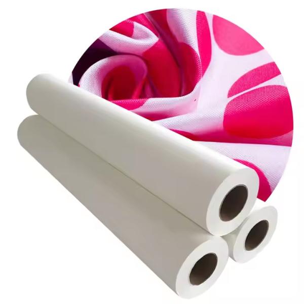 Quality A4 Size Sublimation Paper For Garment White 100gsm Transfer Paper In Roll For for sale
