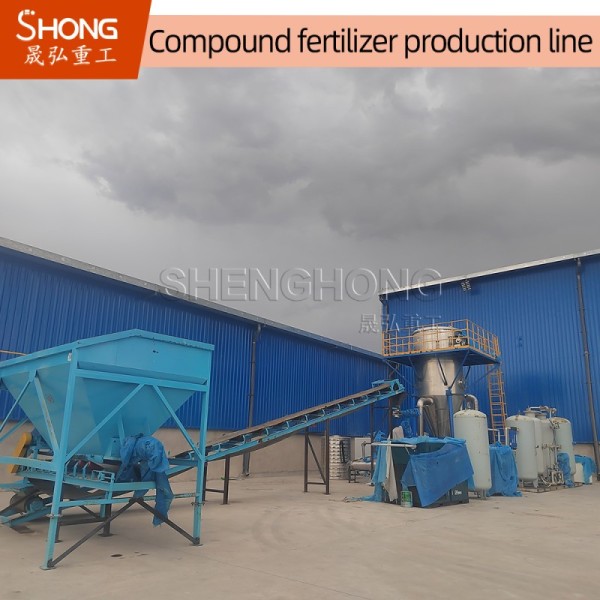 Quality Dry Process NPK Fertilizer Production Line with 2-4mm Granular Size and ≥ 90% Nutrient Content for sale