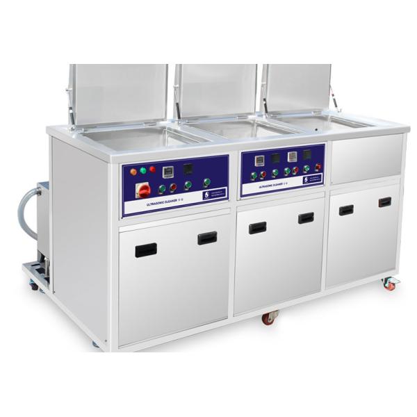 Quality 22kw Slot Bath Ultrasonic Cleaning Machine , Ultrasonic Bath Machine 220V 50Hz Short Wash for sale