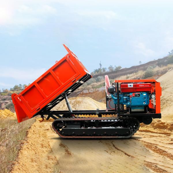 Quality Customizable 2 Tons Crawler Dumper Truck For Specific Material Handling Needs for sale