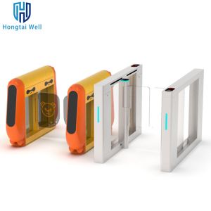 Quality Intelligent Brushless Motor Swing Turnstile Gate Anti Collision Bidirectional for sale