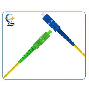 Quality 3MM Fiber Optic Patch Cable Optical SINGLE MODE SC UPC for sale