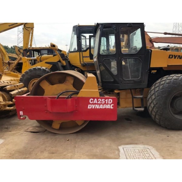 Quality Dynapac Ca301 Ca251 Ca602 Double Drum Roller Used Compactor Roller For Road for sale