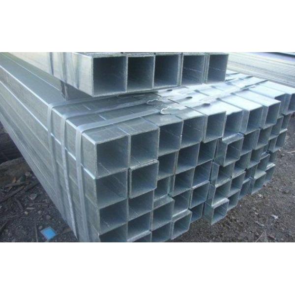 Quality High Deformability Pre Galvanized Square Tubing Uniform Coating Thickness for sale