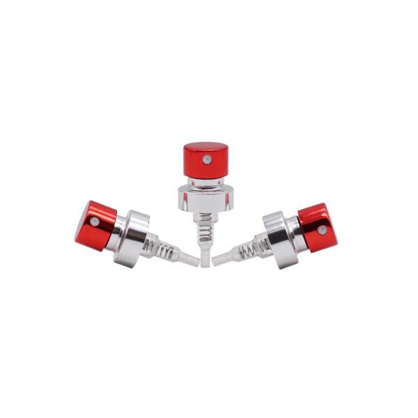 Quality FEA15mm Silver 0.075ml Dosage Crimp Spray Pump for sale