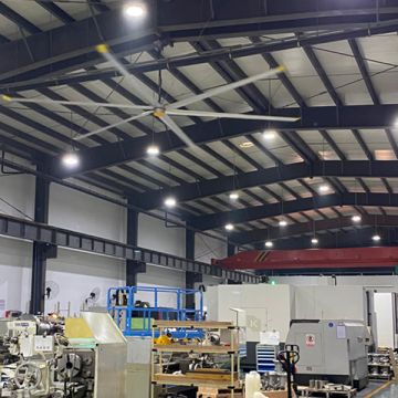 Quality 0.40KW High Speed High Volume Large HVLS Fans For Gym Mall for sale