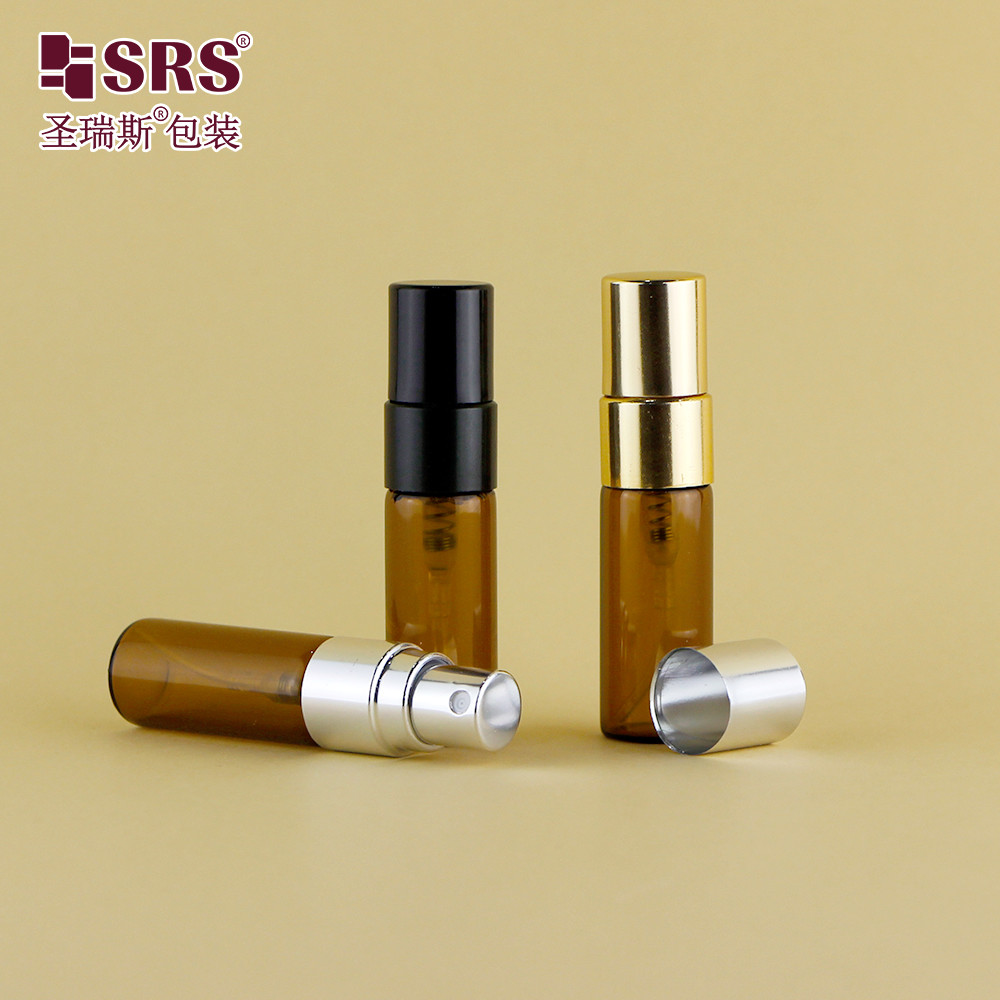 Quality BLPA-3ML Customize Fine Mist Sprayer Glass Mini Travel Size Bottle With Atomizer for sale