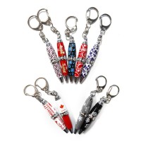 Quality Black Ink Mini Pocket Pen , Baking Finish Gift Pockets Pens for sale