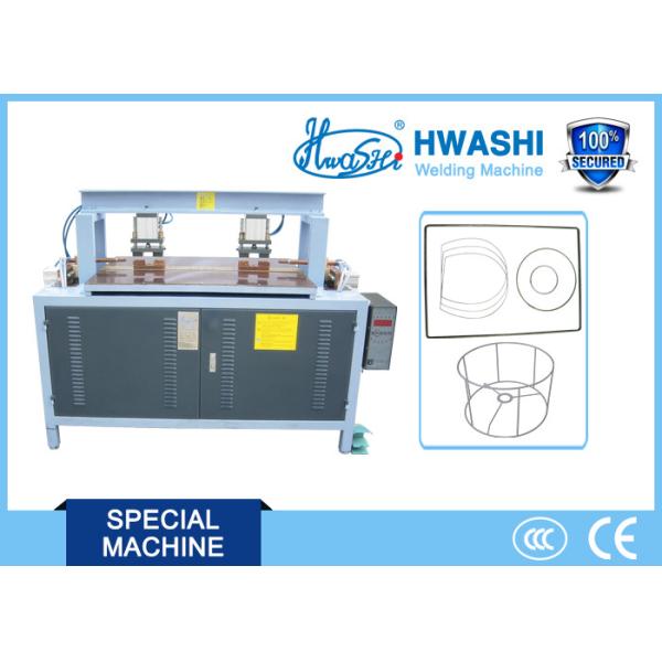 Quality Pneumatic Butt Welding Machinery , AC Dual Butt Welder for Wire Frame for sale