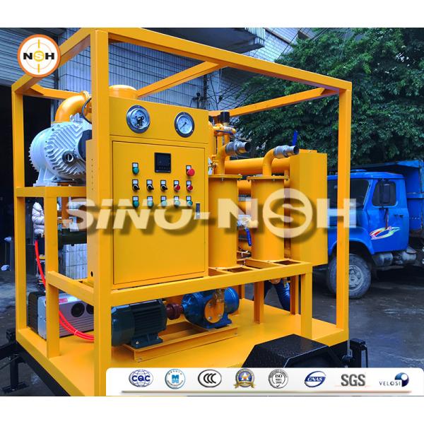 Quality Vacuum Transformer Oil Filtration Machine Treatment Plant / Insulating Oil for sale