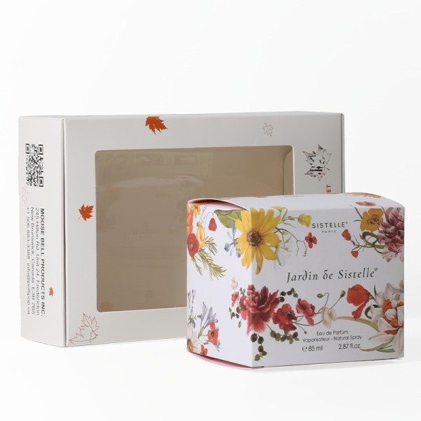 Quality PET Window Paper Packaging Box For Soap , Paperboard Gift Box Colourful Design for sale
