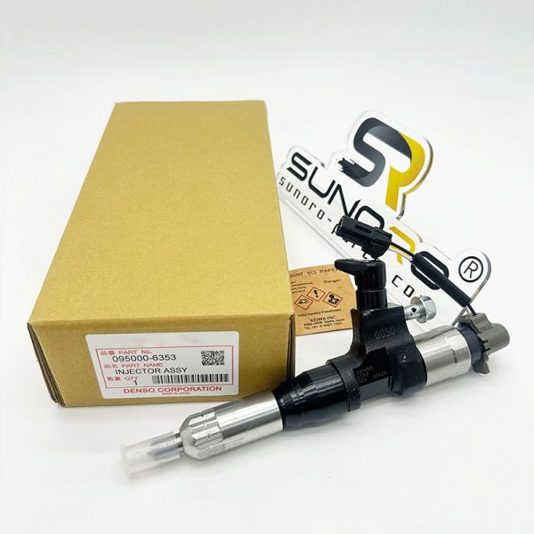 Quality 0950006353 095000-6353 23670-E0050 Fuel Injector for hino J05e Engine Parts for sale