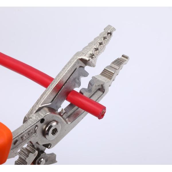 Quality HRC62 Universal Tang Wire Connector Pliers Strippers Handheld Quick Stripper for sale