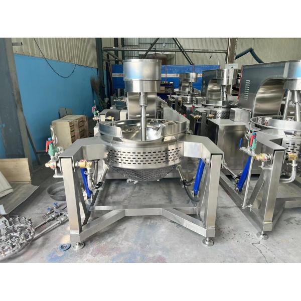 Quality All Stainless Steel Automatic Multi-Head Sauce Making Cooker/Jacket Kettle for for sale