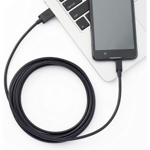 Quality Black Straight USB Cable USB 2.0 A Male To Micro B 1m 2m 3m Length for sale