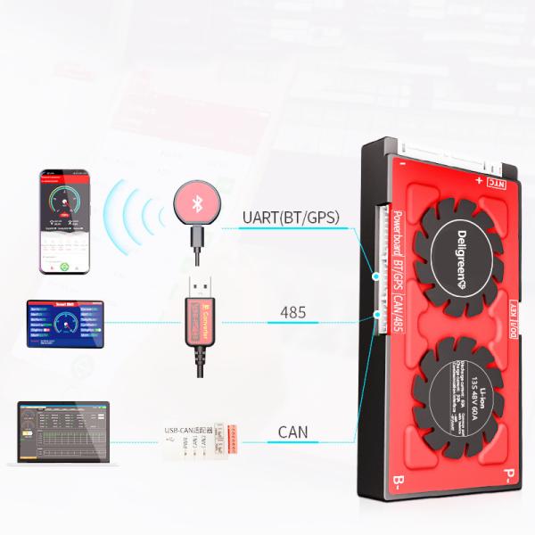 Quality NTC 100A 16S 48V Battery Management System BMS for sale