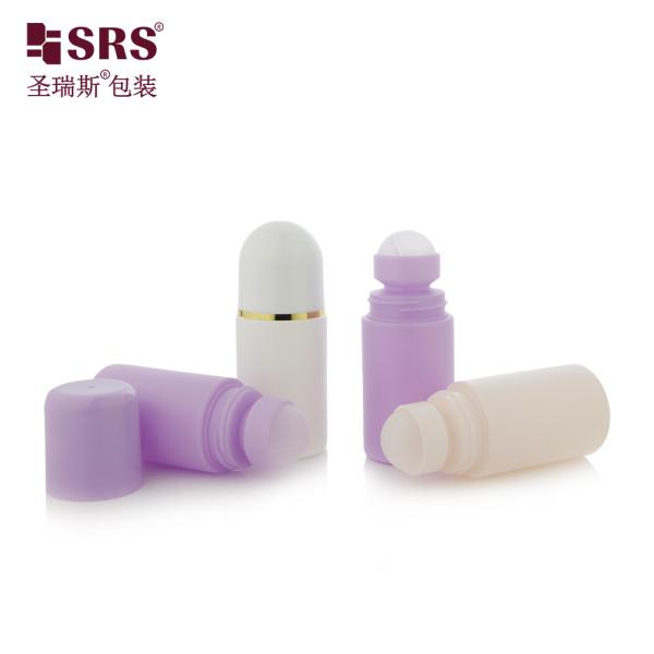 Quality RPPC-60ml 2oz PP Plastic Roll On Applicator Bottle For Atheletic Muscle Pain for sale