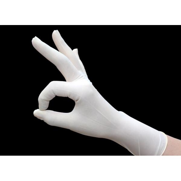 Quality Protective Medical Sterile Examination Gloves Latex Material Micro Textured for sale