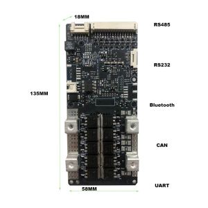 Quality Battery BMS Board 3S-20S Battery Pack BMS RS485 RS232 72V 20S BMS 200A for sale