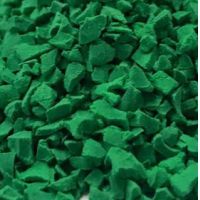 Quality Green Playground Rubber Granules Mulch Polyurethane Binder LABOSPORT Certificati for sale