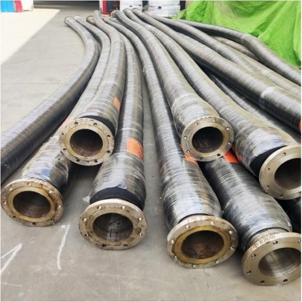 Quality 12 Inch Natural Rubber Heavy Duty Flexible Marine Hose for sale