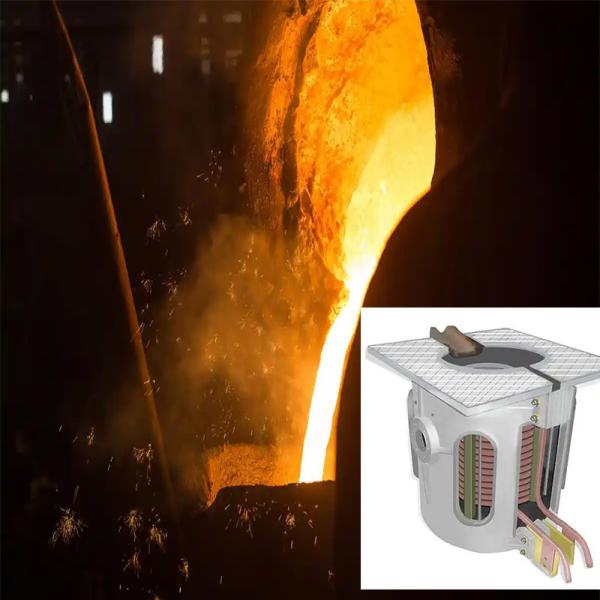 Quality Low Maintenance Induction Melting Furnace System For Melting Copper Self for sale