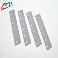 Quality Grey Thermal Conductive Silicone Insulation Soft Pad 0.45mmT For IC Component With Good Insulation for sale