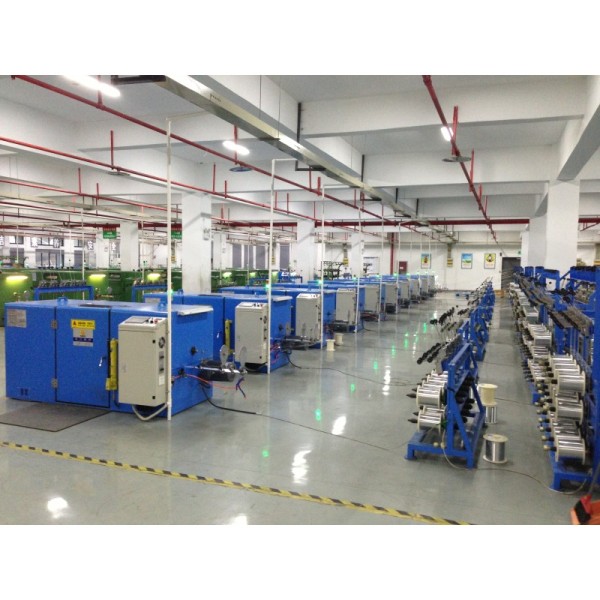Quality Fuchuan Sky Blue Wire Bunching Machine Stranding Section Area 0.0014 0.035mm2 for sale