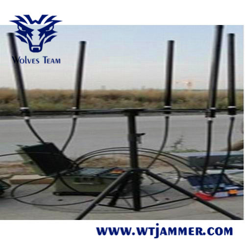 Quality Remote Control 60 Meters 50W High Power IED Bomb Jammer for sale