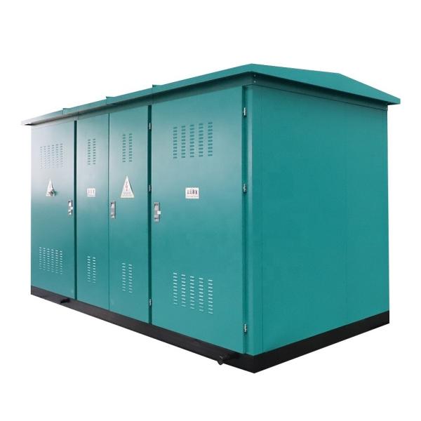 Quality IEC / GB Standard 1200kva 11kv 6.3kv Box Type Substation with 125kva Transformer for sale