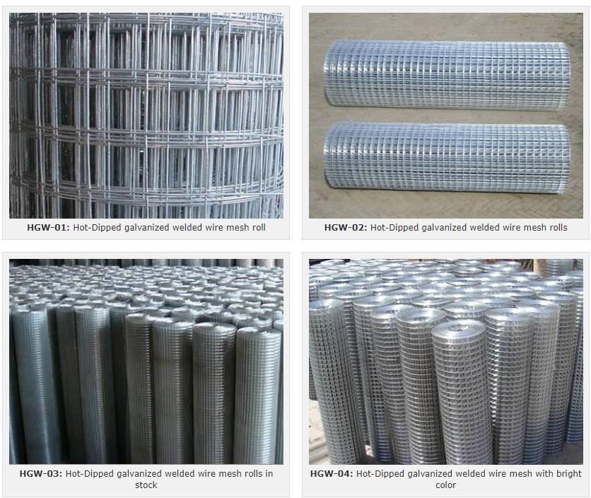 welded wire mesh rolls