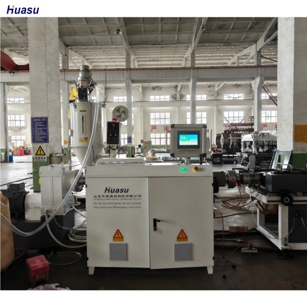 Quality Single Wall Corrugated Pipe Extrusion Line with PLC Control Offering Semi for sale