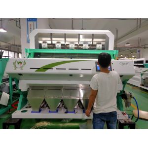 Quality 220v 50hz 2.9kw Multifunction Color Sorter , Sea Salt Sorting Machine for sale