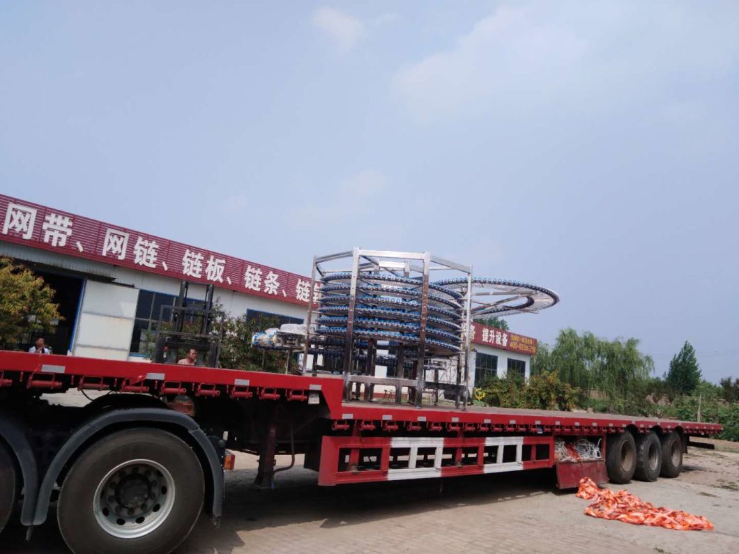 Industrial Automatic Baking Bread Production Spiral Cooling Tower Machine
